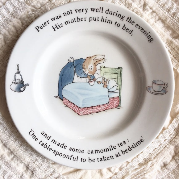 Peter Rabbit Wedgwood plate – My Marvellous Closet